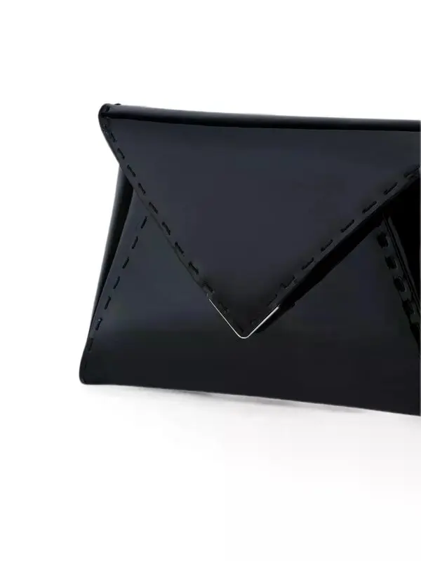 Tyler Ellis Lee Pouchet Patent Leather Clutch Bag