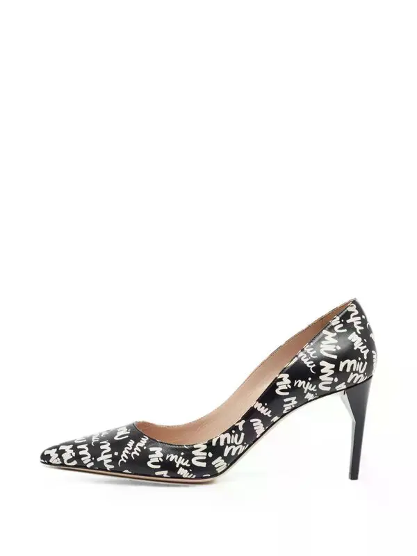 Miu Miu Oracle Pointed Toe Pumps
