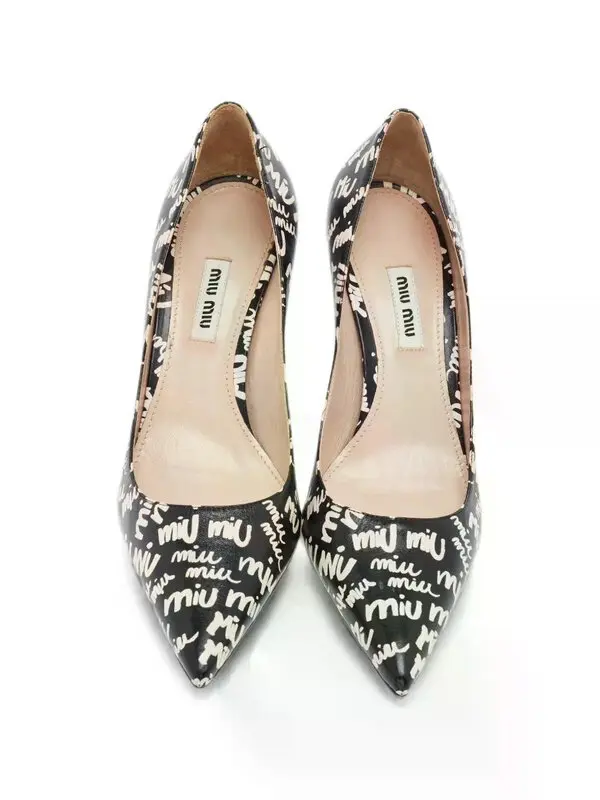 Miu Miu Oracle Pointed Toe Pumps