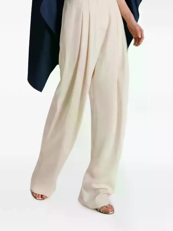 Alberta Ferretti Draped Asymmetric Cape - Blue