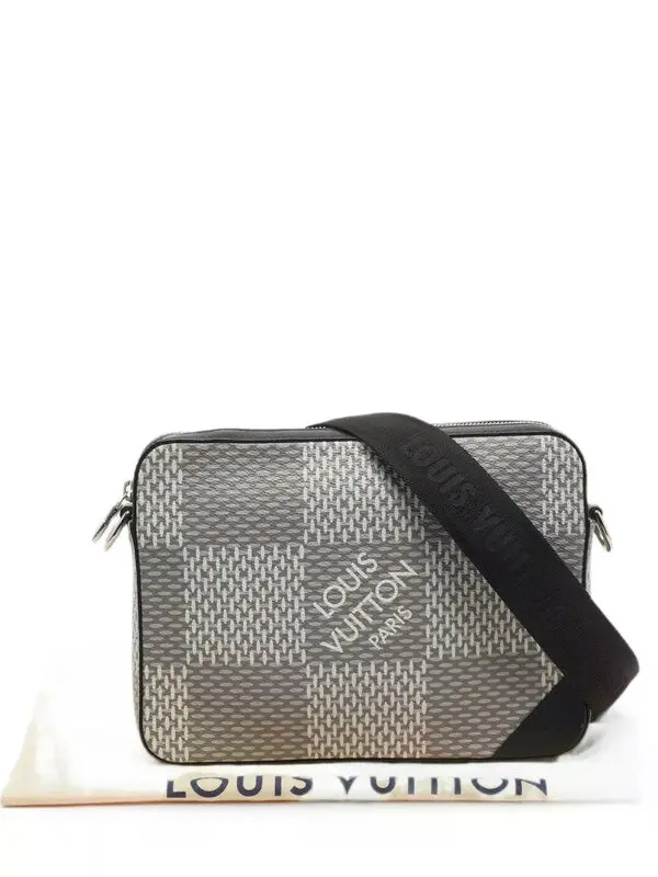 LOUIS VUITTON Trio Damier Graphite 3d Messenger Bag