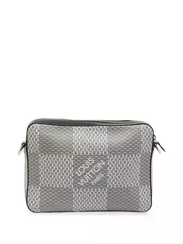 LOUIS VUITTON Trio Damier Graphite 3d Messenger Bag