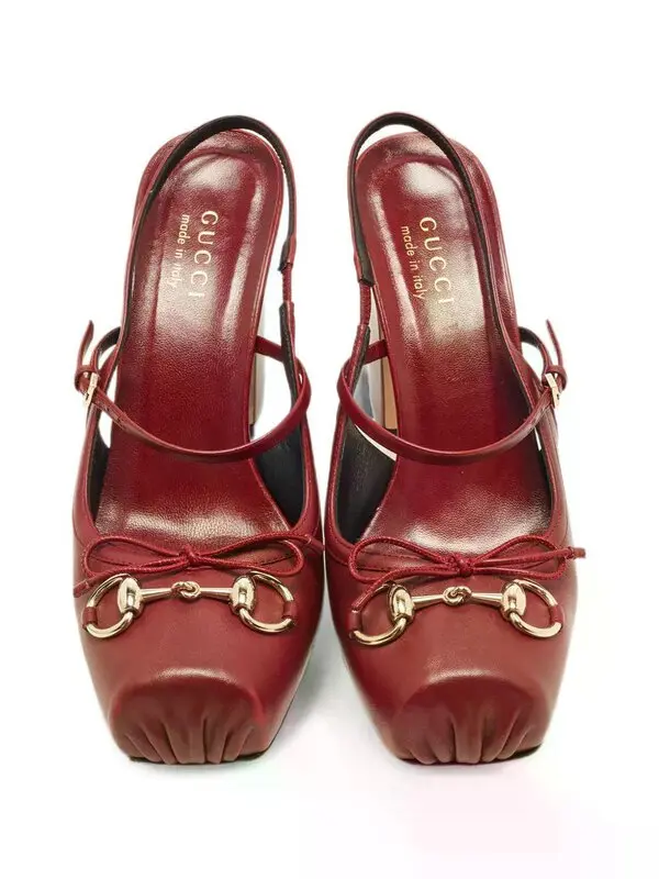 Gucci Horsebit Bow-detail Pumps