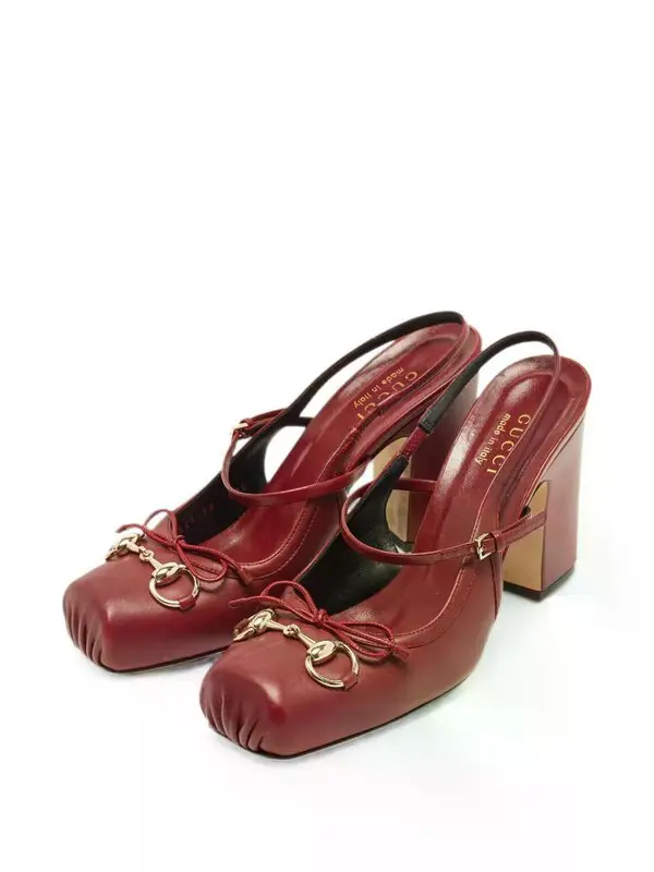 Gucci Horsebit Bow-detail Pumps