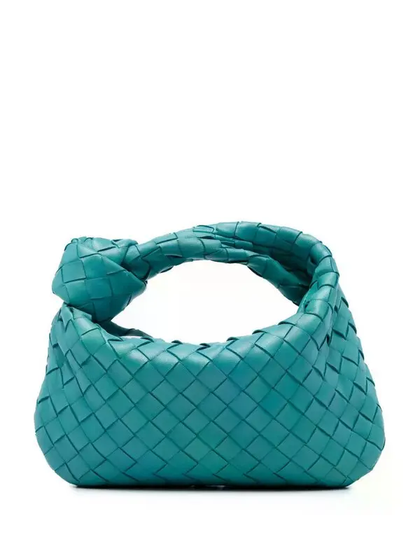 Bottega Veneta Mini Nappa Jodie Hobo Bag - Blue