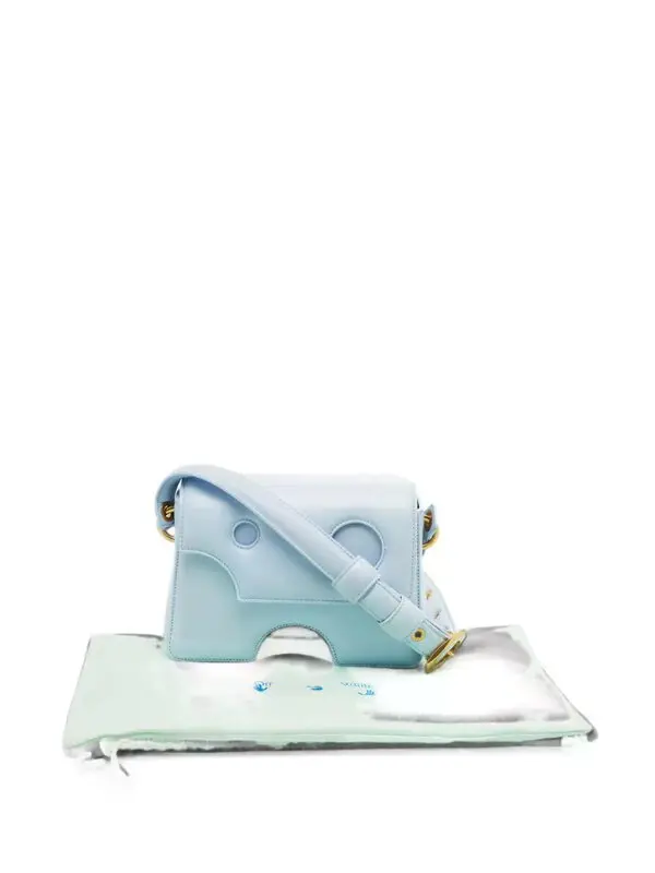 Off-White Burrow 22 Cut-out Leather Shoulder Bag