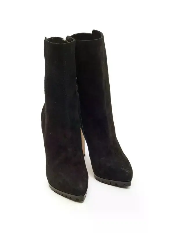 LE SILLA Suede Ankle Boots