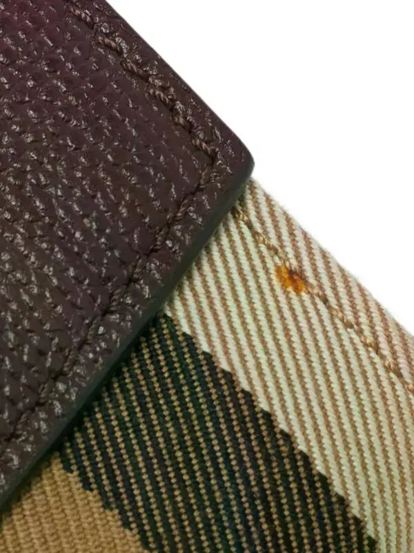 Burberry House Check Continental Wallet