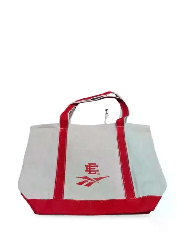 ERIC EMANUEL Logo-print Canvas Tote Bag