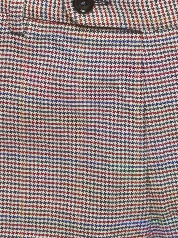 Carolina Herrera Houndstooth Slim-fit Trousers