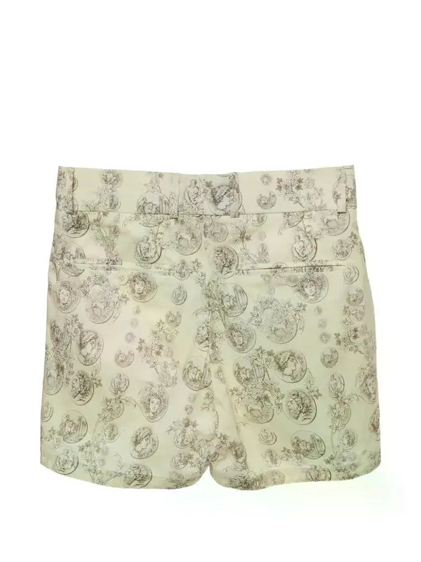 Dolce & Gabbana Roman Coin Print Tailored Shorts