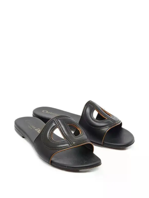 Dior D Club Leather Sandals