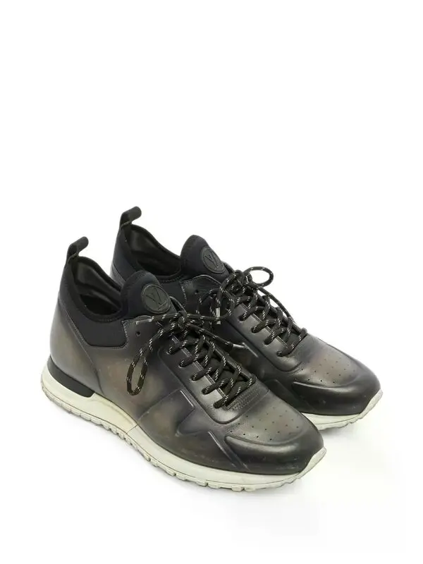 LOUIS VUITTON Run Away Leather Sneakers
