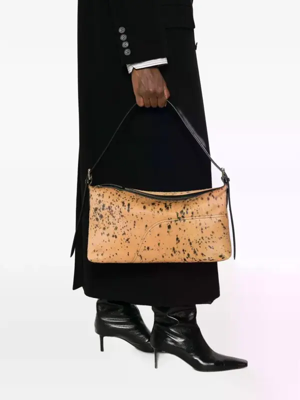 ATP ATELIER Animal-print Leather Shoulder Bag