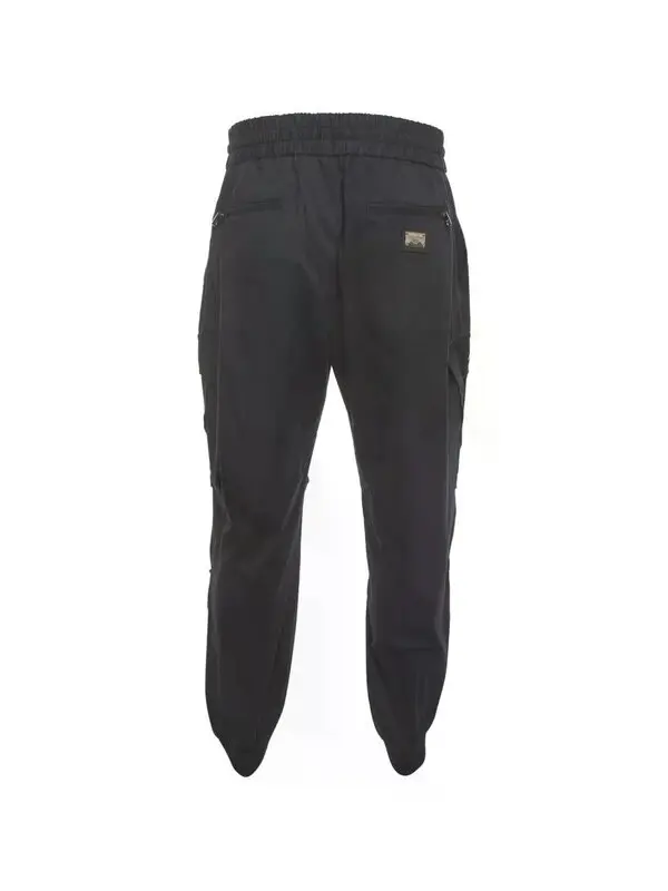 Dolce & Gabbana Drawstring Gabardine Cargo-pocket Track Pants