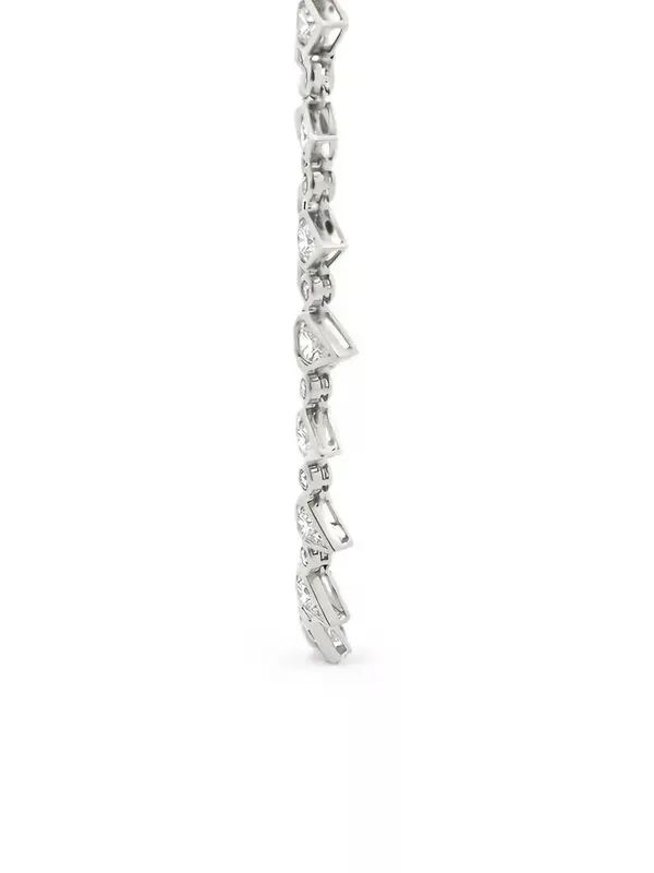 DI VOLPE Lo Scudo White Sapphire Necklace