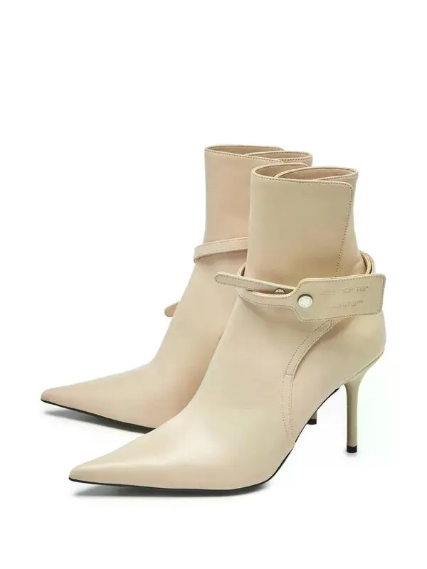 Off-White Allen Leather Ankle Boots