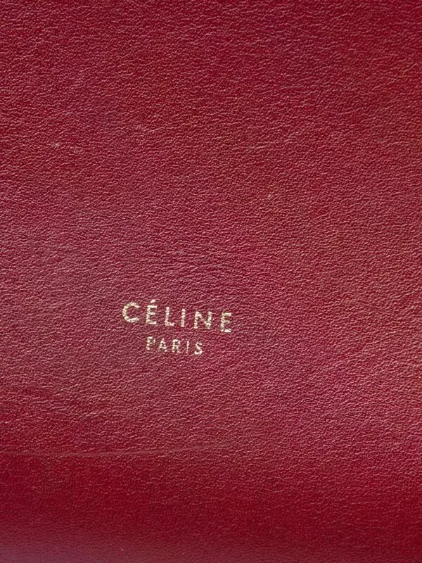 Celine 2013 Small Leather Tie Tote Bag
