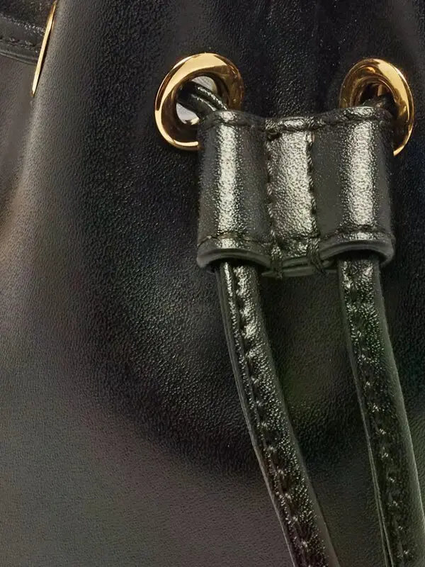 Fendi 2018 Mini Mon Tresor Drawstring Bucket Bag