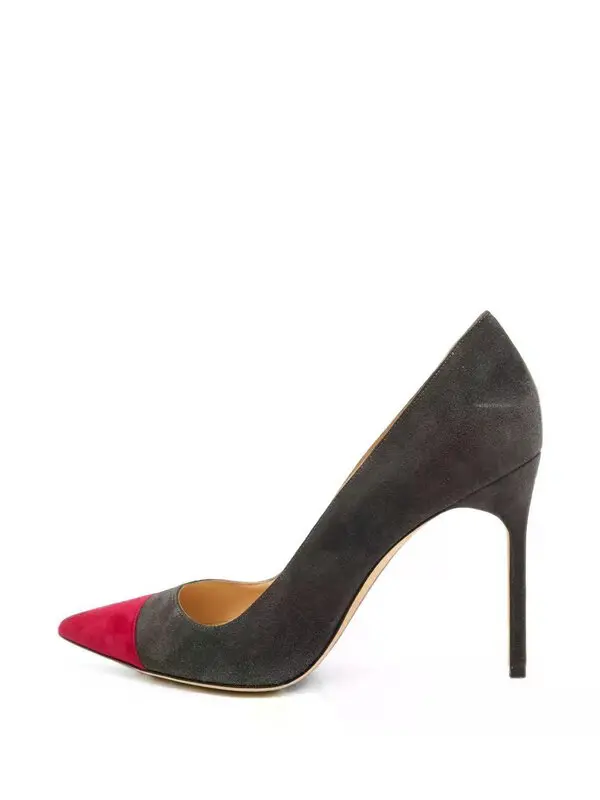 Manolo Blahnik Bipunta Suede Pumps