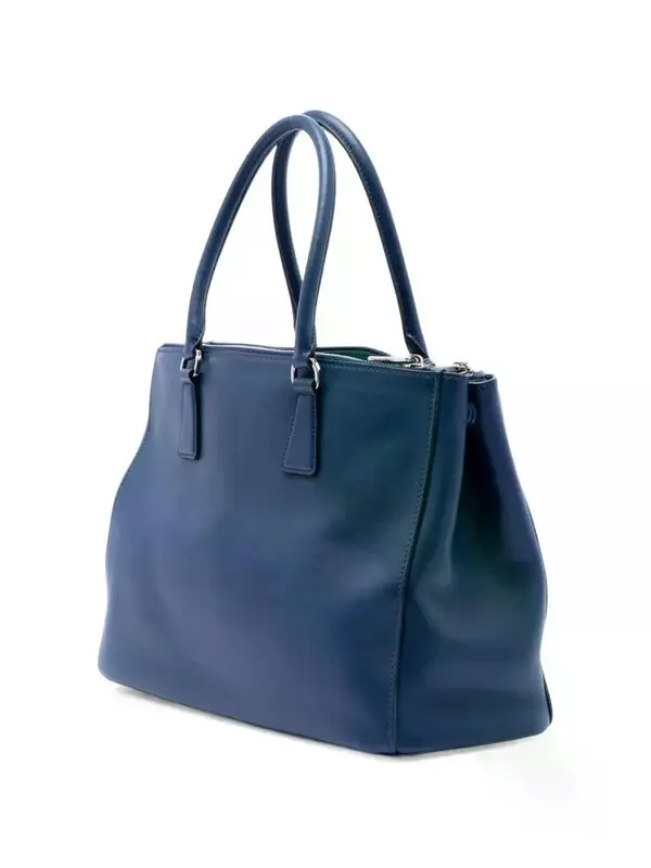 Prada Soft Calf Galleria Double Zip Tote