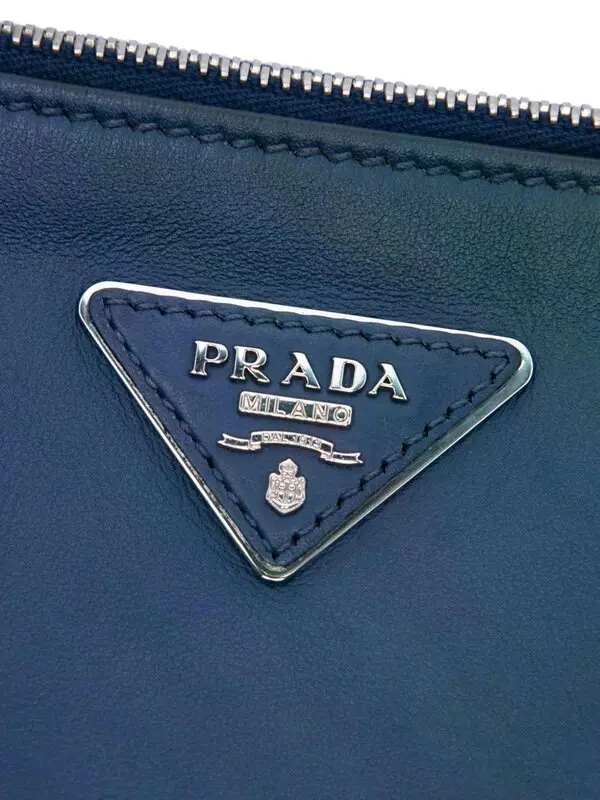 Prada Soft Calf Galleria Double Zip Tote