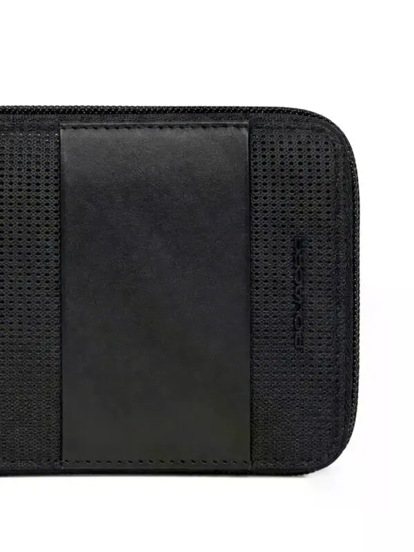 PIQUADRO Perforated Panelled Wallet