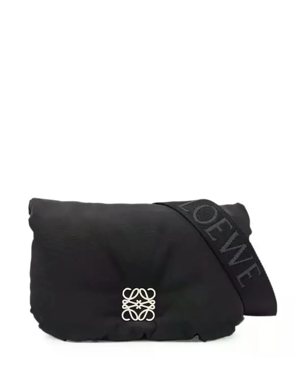 Loewe Mini Goya Puffer Crossbody Bag - Black
