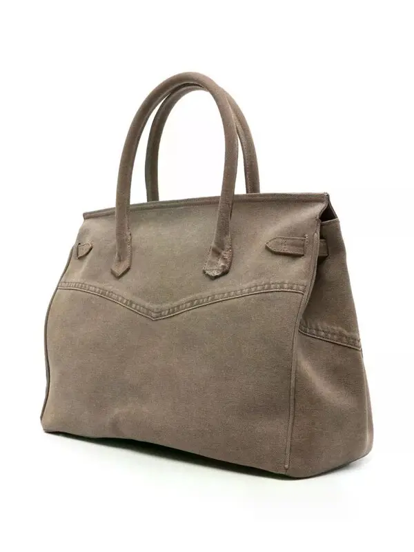 ANOTHER CHANCE Panelled Logo-patch Tote Bag
