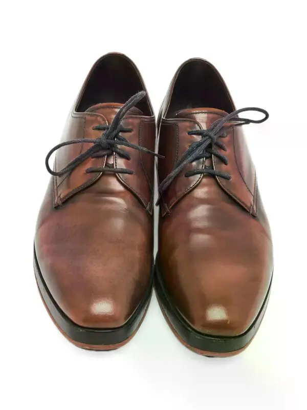 Prada Almond-toe Derby Shoes