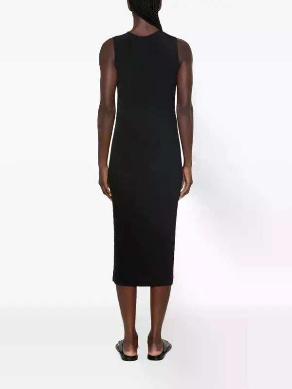 Issey Miyake Sleeveless Plissé Midi Dress