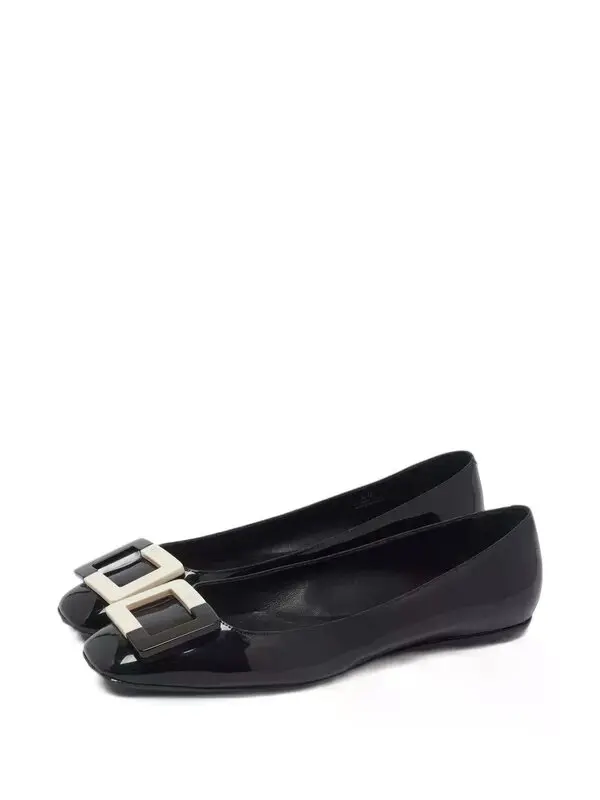 ROGER VIVIER Belle Vivier Buckle Ballet Flats