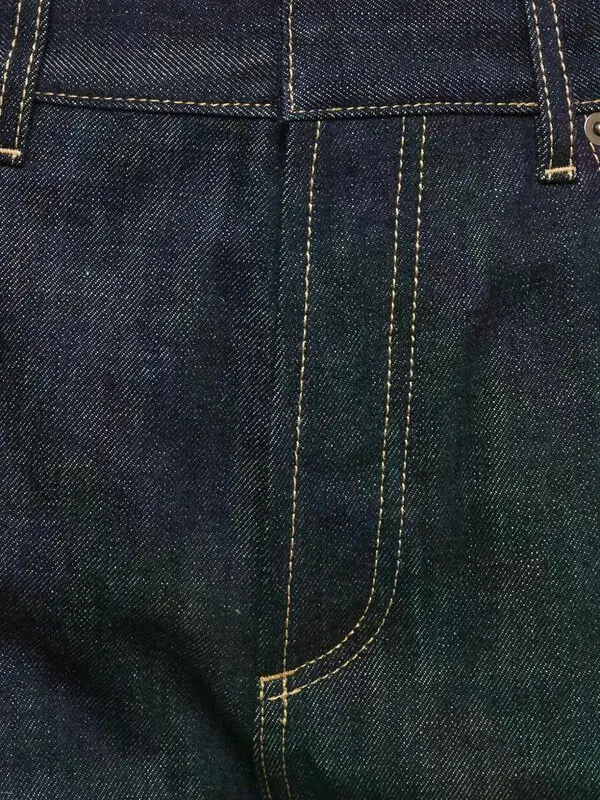 Dior Oblique Turn-up Hem Jeans