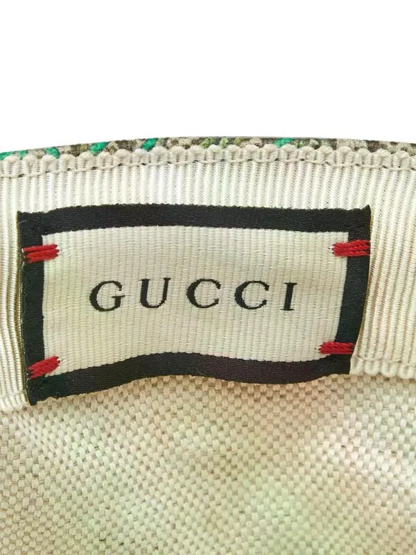 Gucci Claudia Floral Print Baseball Cap