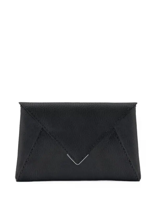 Tyler Ellis Lee Pouchet Pebbled Leather Clutch Bag