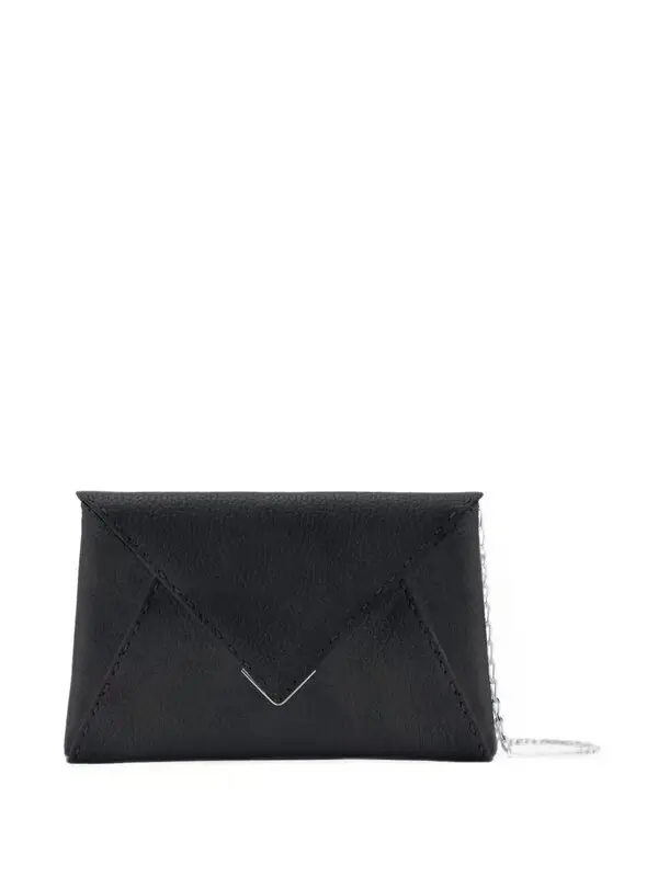 Tyler Ellis Lee Pouchet Pebbled Leather Clutch Bag