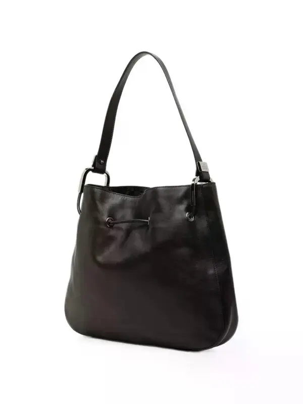 Gucci 2000-2015 Calfskin Drawstring Shoulder Bag