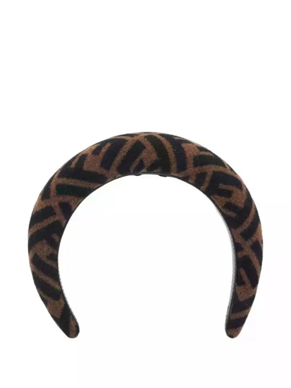Fendi Zucca Padded Hair Band