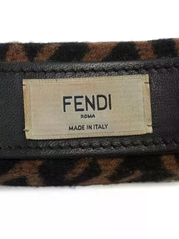 Fendi Zucca Padded Hair Band