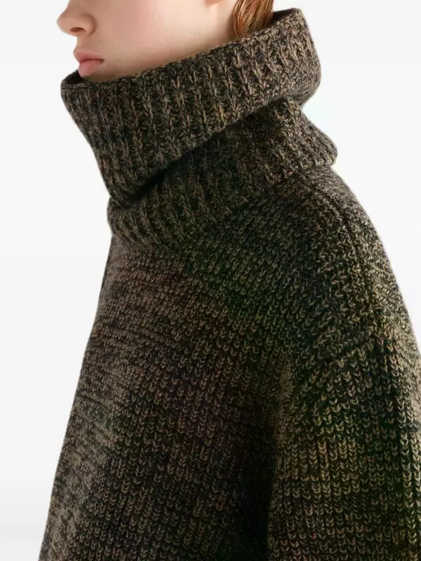 LEMAIRE Neck Warmer In Alpaca And Yak Wool Blend