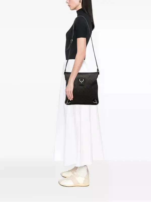 Gucci Gg Monogram Denim Abbey D-ring Crossbody Bag