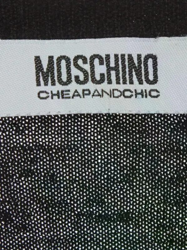 Moschino Intarsia-knit Cardigan