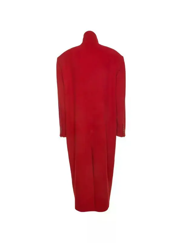 Magda Butrym Button-front Long Coat - Red