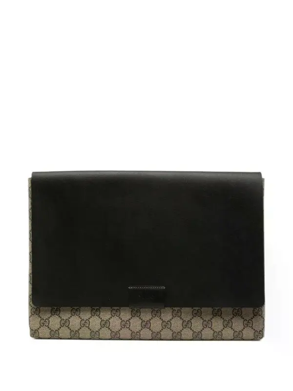 Gucci 2000-2015 Large Gg Supreme Clutch Bag
