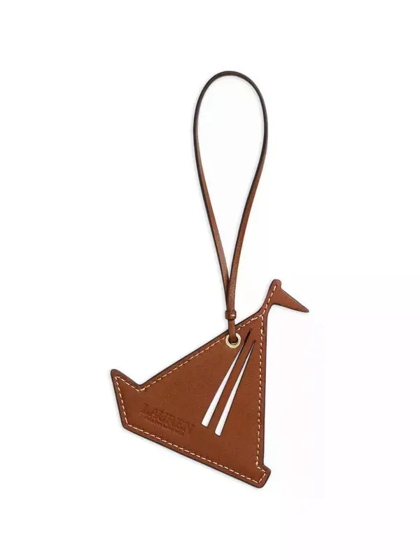Ralph Lauren Sailboat Leather Bag Charm