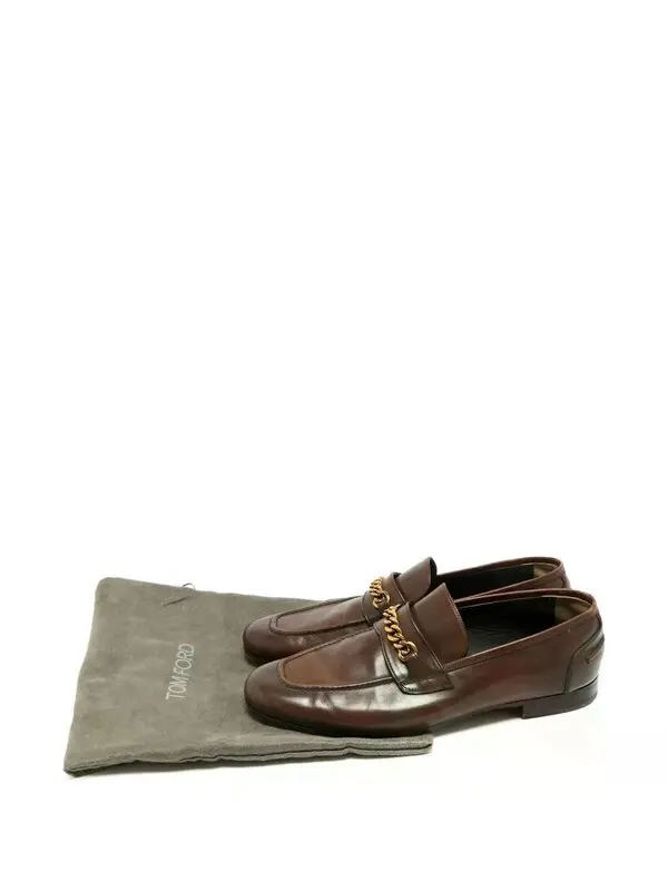 TOM FORD Chain Penny Loafers