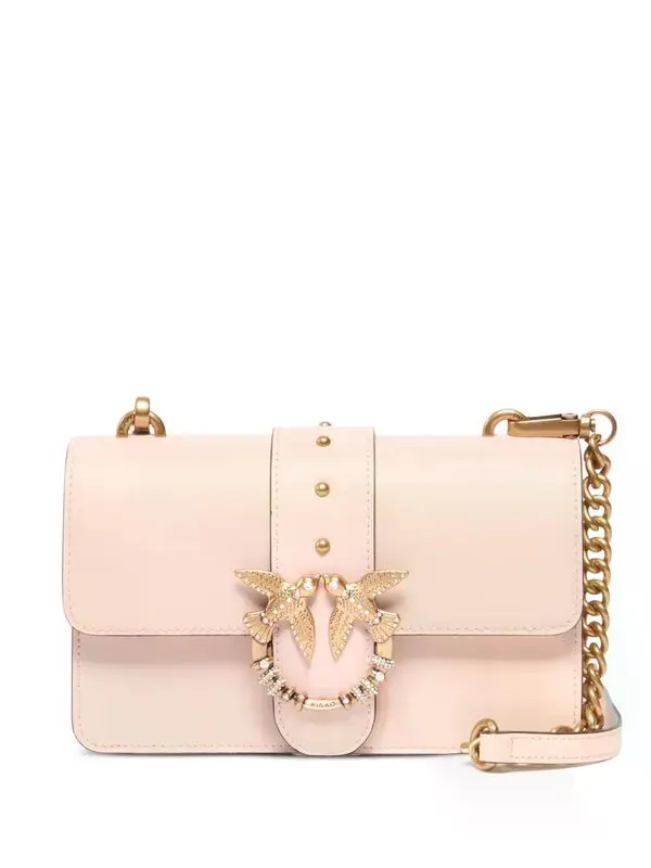 Pinko Love Birds Crystal-embellished Shoulder Bag