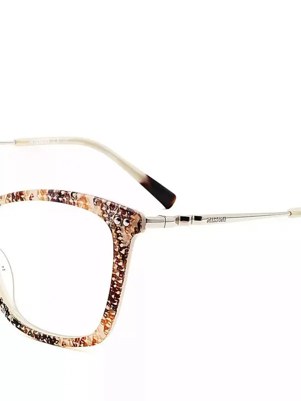 Missoni Square-frame Eyeglasses - Gold