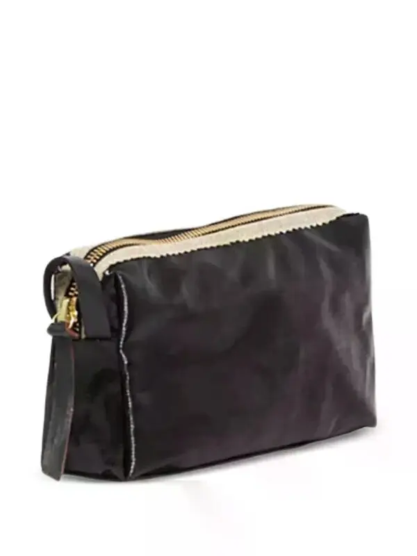 JACK GOMME Zip-top Toilet Bag In Linen