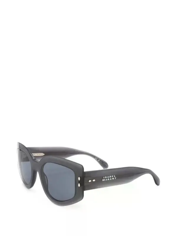 Isabel Marant Geometric Frame Sunglasses - Grey